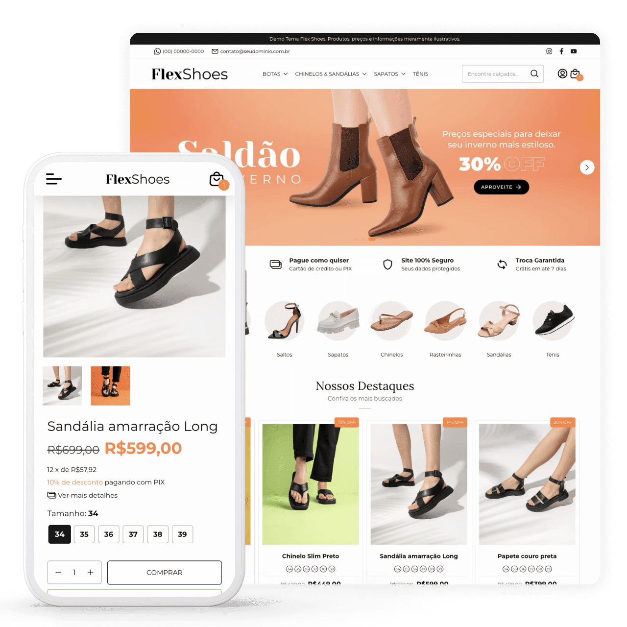 Tema Flex Nuvemshop | Flex Commerce & odo.digital