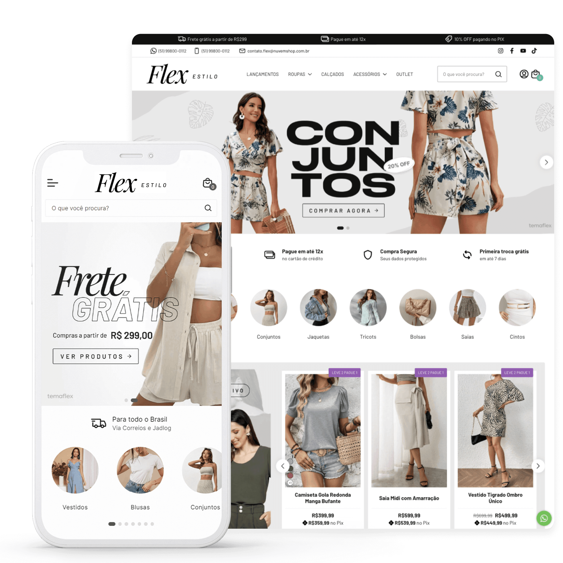 Flex Layout Nuvemshop | FlexCommerce Agência Digital