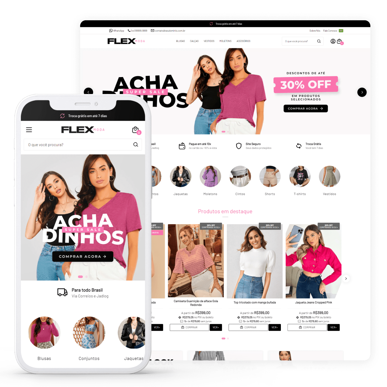 Tema Flex Nuvemshop | Flex Commerce & odo.digital