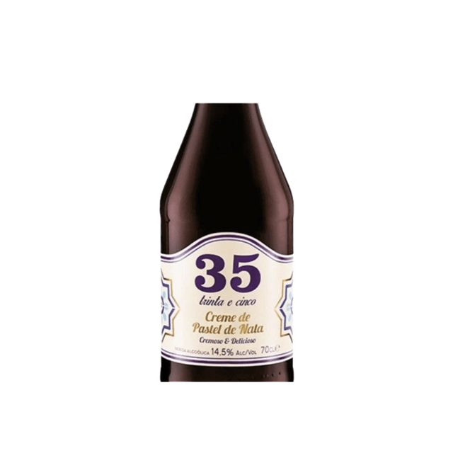 Licor 35 Creme de Pastel de Nata 700 ml - Portugal | Dwines