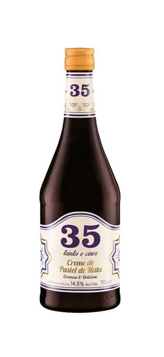 Licor 35 Creme de Pastel de Nata 700 ml - Portugal | Dwines