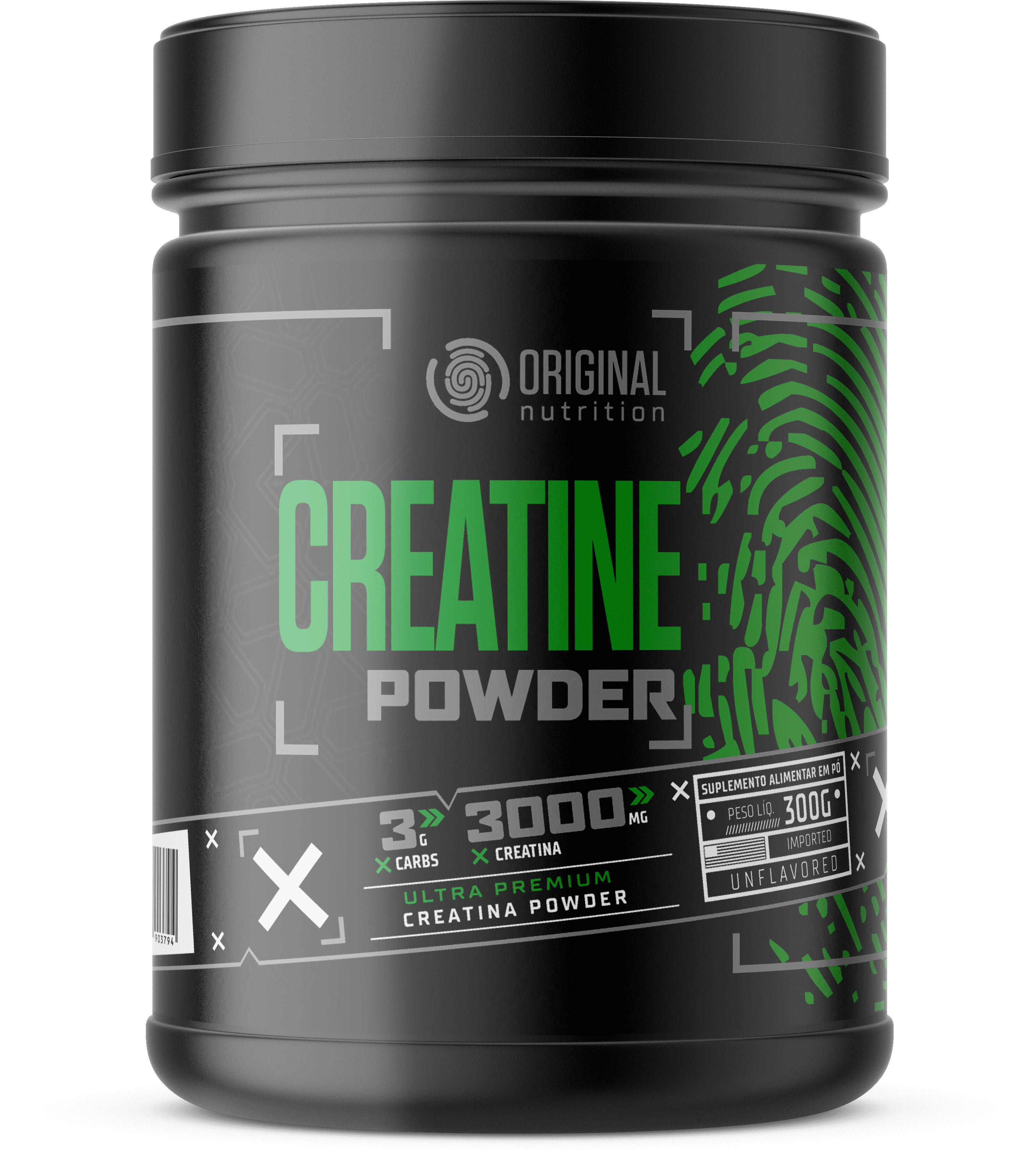 Creatina Powder 300G - Original Nutrition | ESPARTANOS