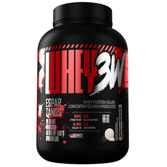 Whey Protein 3W 900G - Espartanos | ESPARTANOS