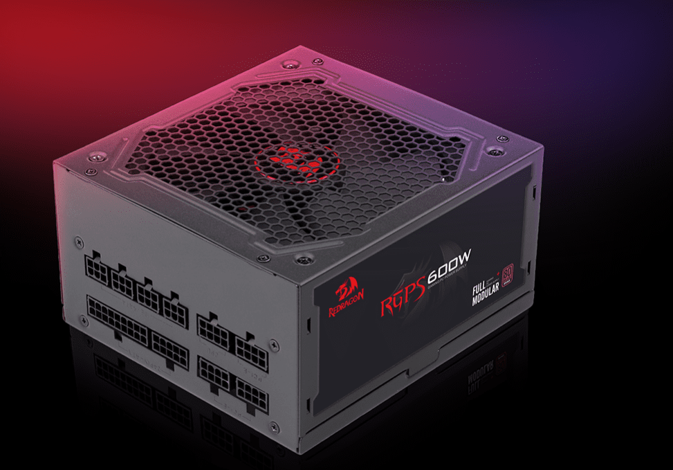 FONTE REDRAGON 600W 80 PLUS BRONZE FULL MODULAR | Adri.com Informática