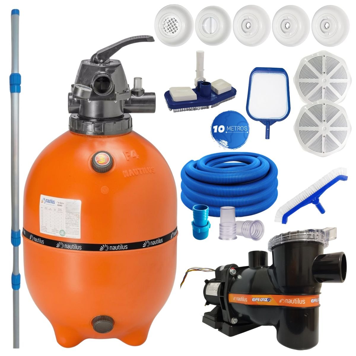 Kit para Piscina de Alvenaria Atende até 52 mil Litros | Universo ...