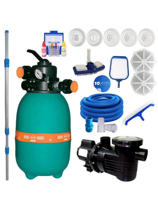 Kit para Piscina de Alvenaria Atende até 56 mil Litros | Universo ...