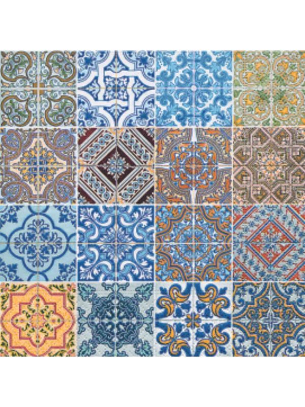 Guardanapo GD0917 Azulejo Português | Benditas Criações