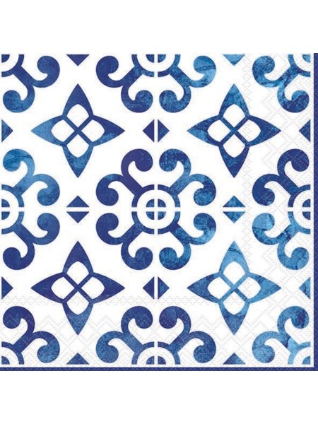 Guardanapo GD15400T ESTAMPARIA AZULEJO PORTUGUÊS | Benditas Criações