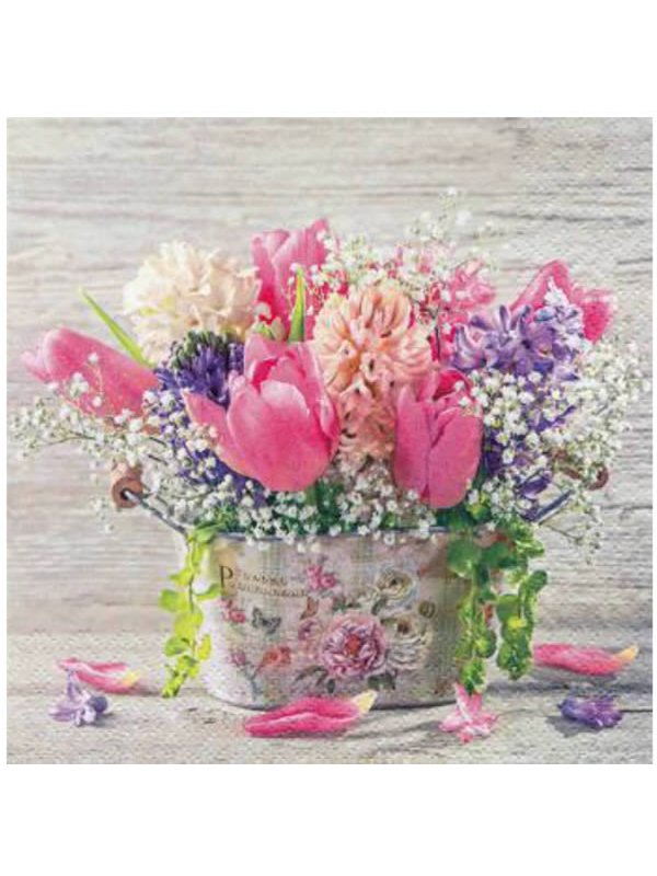 Guardanapo GD9020 Arranjo Floral | Benditas Criações