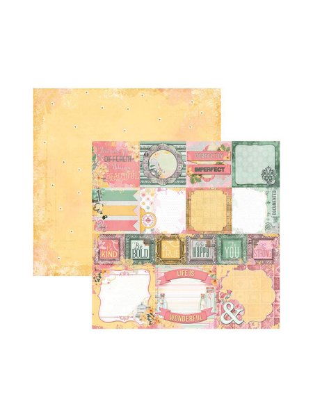 Papel Scrap 30,5x30,5 IMPORTADO Sunshine Bliss Happiness | Benditas ...