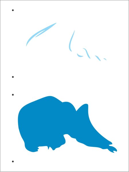 Stencil 15x20 ST8511 FROZEN ANA | Benditas Criações