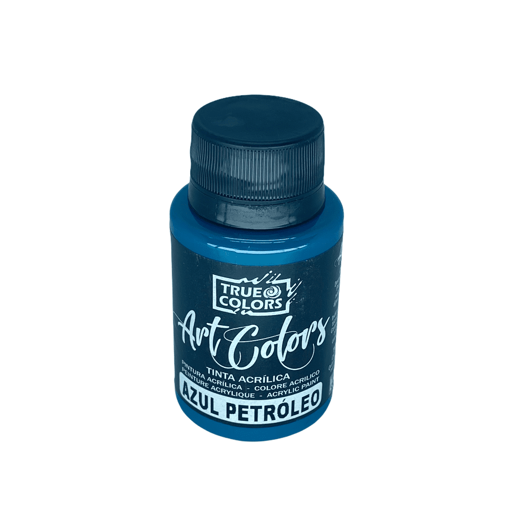 TINTA ACRÍLICA ART COLORS 60ml - AZUL PETRÓLEO | Benditas Criações