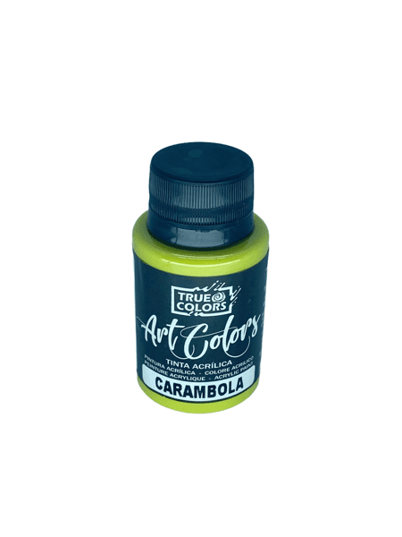 TINTA ACRÍLICA ART COLORS 60ml - CARAMBOLA | Benditas Criações