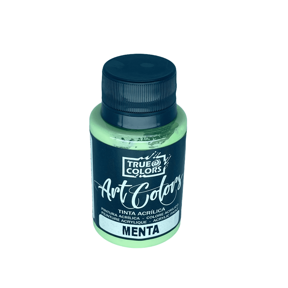 TINTA ACRÍLICA ART COLORS 60ml - MENTA | Benditas Criações