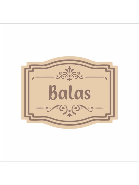 Carimbo para Texturizar Biscuit: BALAS | Benditas Criações
