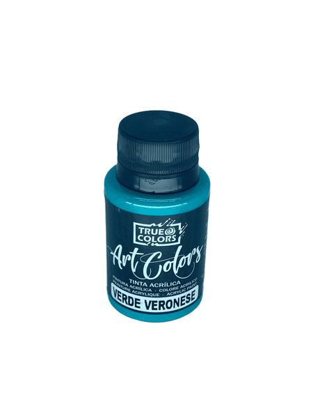 TINTA ACRÍLICA ART COLORS 60ml - VERDE VERONESE | Benditas Criações