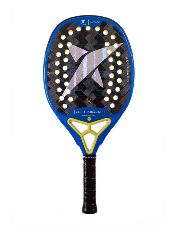 Raquete de beach tennis DROP SHOT AXION ATTACK BT | DROP SHOT Brasil