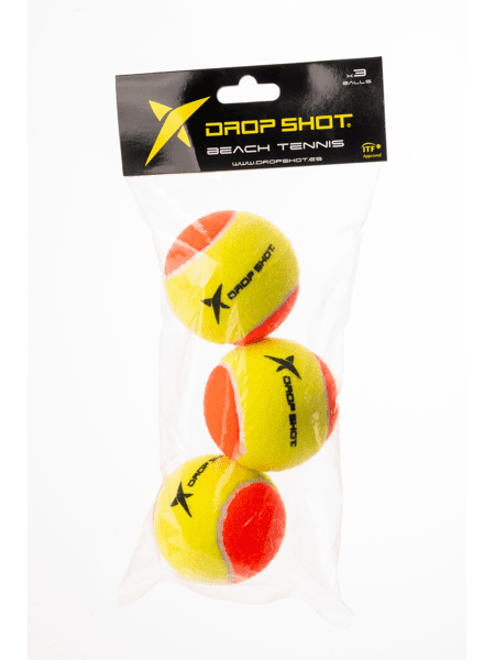 Bola de Beach Tennis DROP SHOT - Bola Oficial Terno | DROP SHOT Brasil