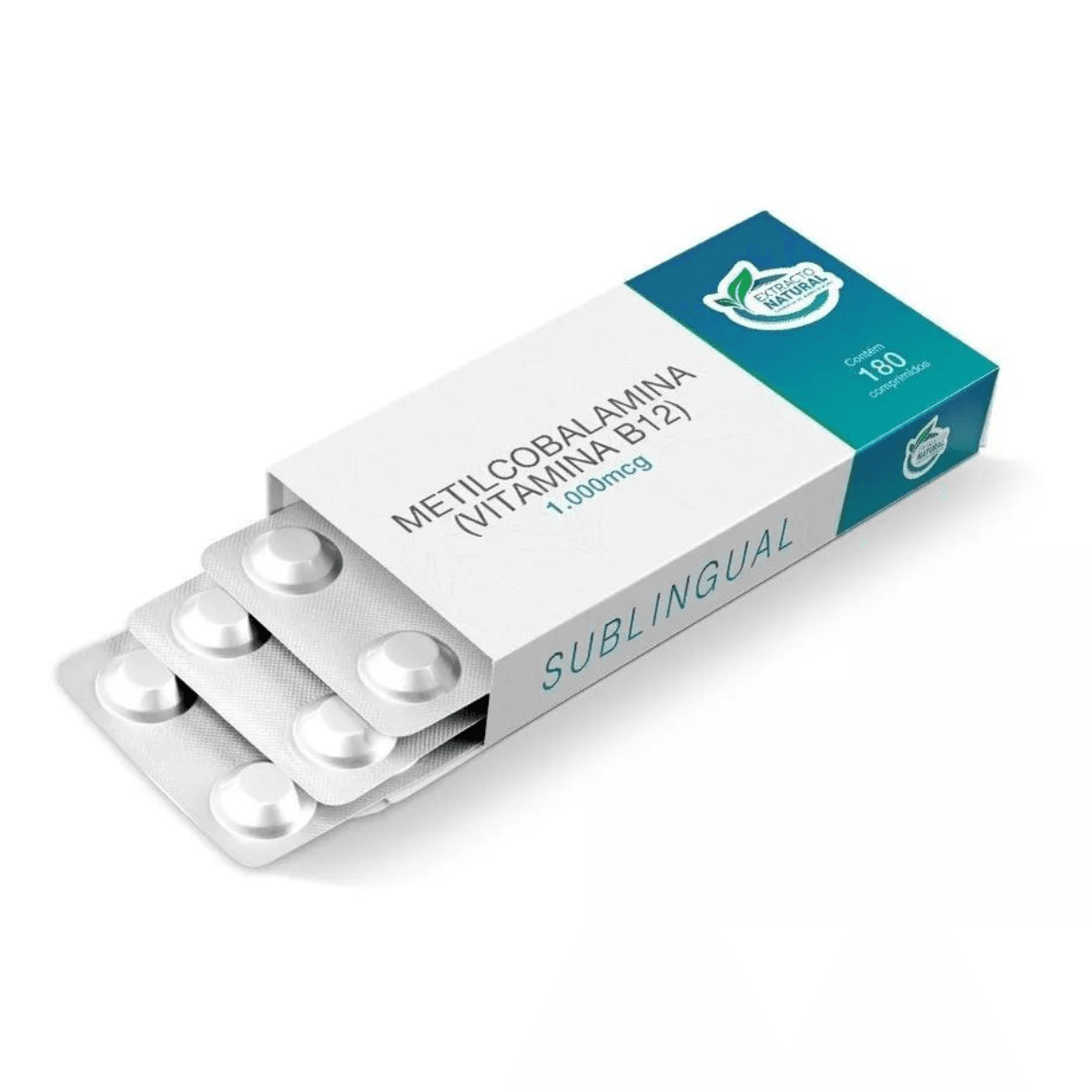 Metilcobalamina 1000mcg - Comprimido Sublingual Vitamina B12 | Extracto ...