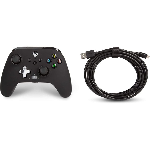 PowerA Enhanced Wired Controller for Xbox - Black, Gamepad, Wired Video ...
