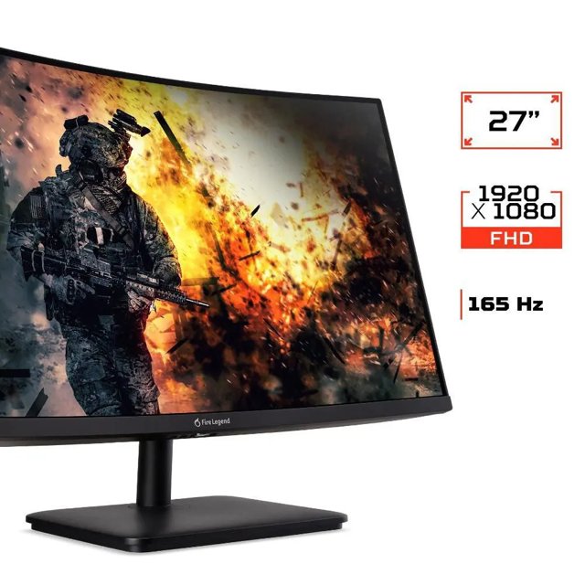Monitor Gamer Aopen(Acer) 27HC5R P 5ms FreeSync 165Hz ZeroFrame FHD 27' - Acer | STARTEC MACAE ...