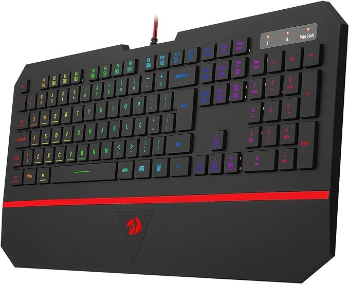 Teclado Gamer Membrana Redragon Karura 2 RGB ABNT2 Preto | STARTEC ...