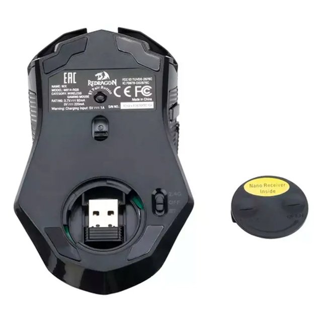 Mouse Nix RGB S/Fio 10000 DPI 1000hz 9 botões M914 Redragon | STARTEC ...