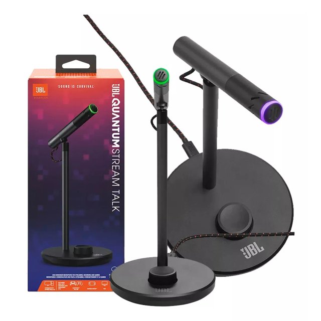 MICROFONE JBL QUANTUM STREAM TALK BLK | STARTEC MACAE INFORMÁTICA & GAMES