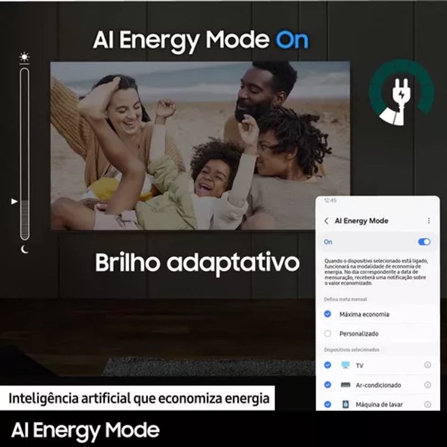 Samsung Smart TV 55 polegadas QLED 4K Q65D 2024, Modo Game, Som em ...