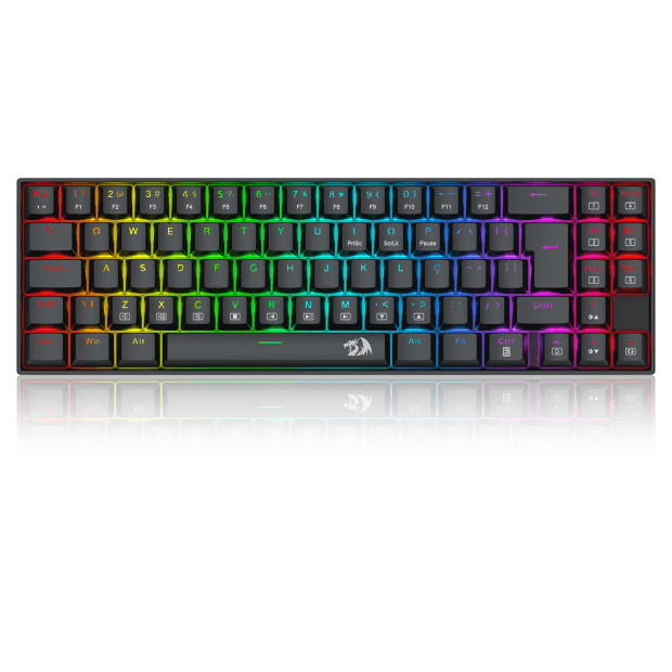 TECLADO MECANICO GAMER REDRAGON DEIMOS RGB PRETO COM SWITCH DUST-PROOF ...