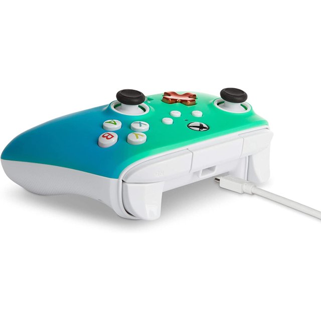 PowerA Enhanced Wired Controller for Xbox - Seafoam Fade, Gamepad ...