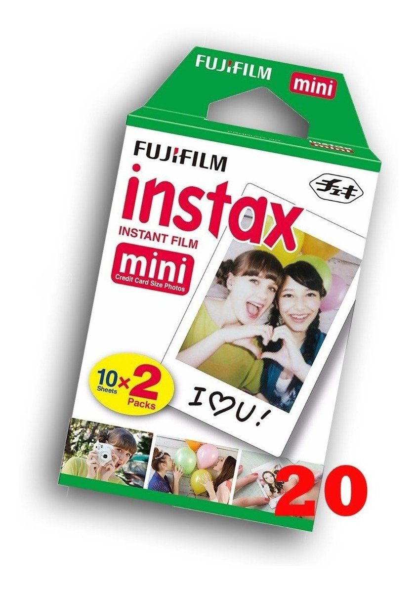 FILME INSTAX MINI - 20 FOTOS | STARTEC MACAE INFORMÁTICA & GAMES