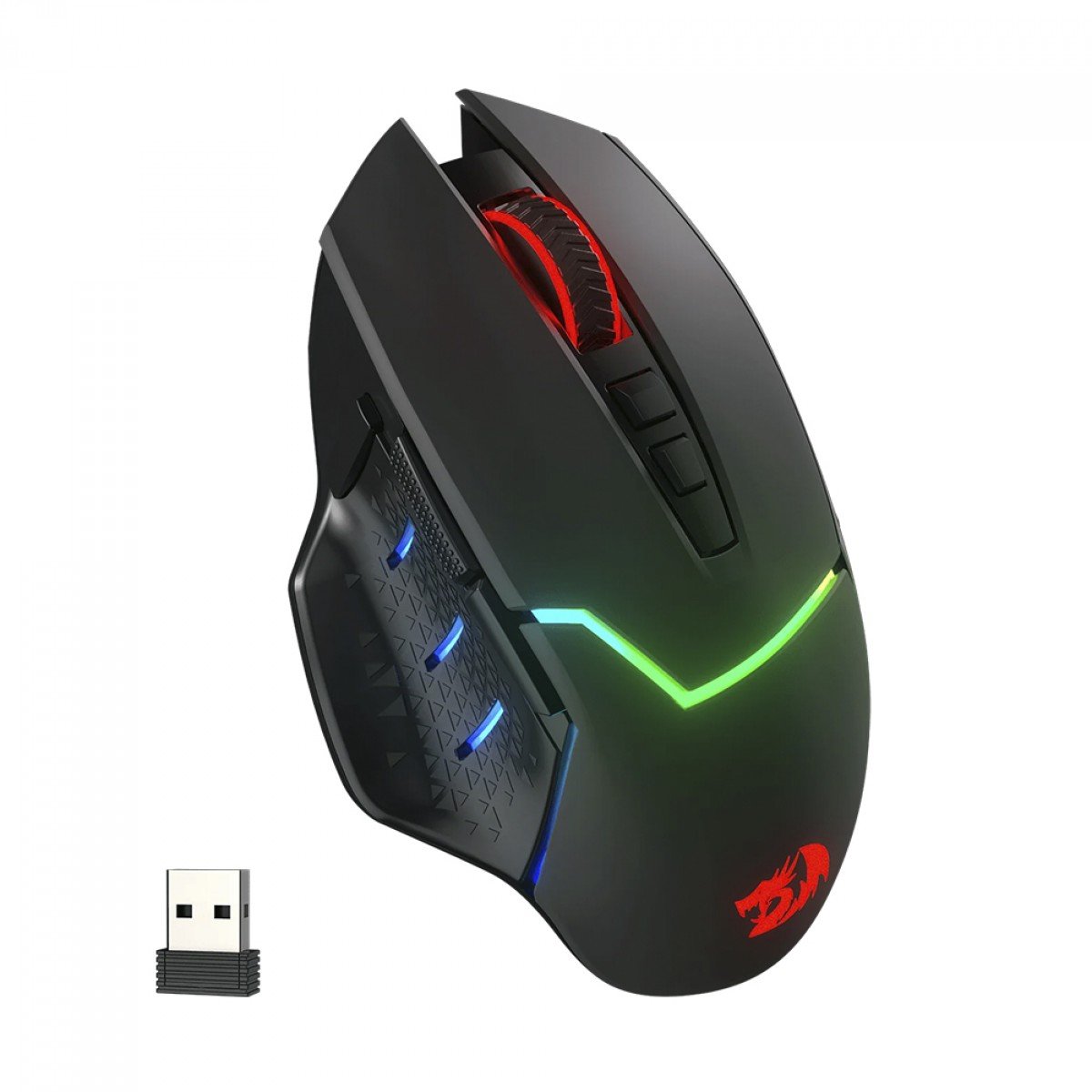 MOUSE GAMER REDRAGON MIRAGE PRO PRETO | STARTEC MACAE INFORMÁTICA & GAMES