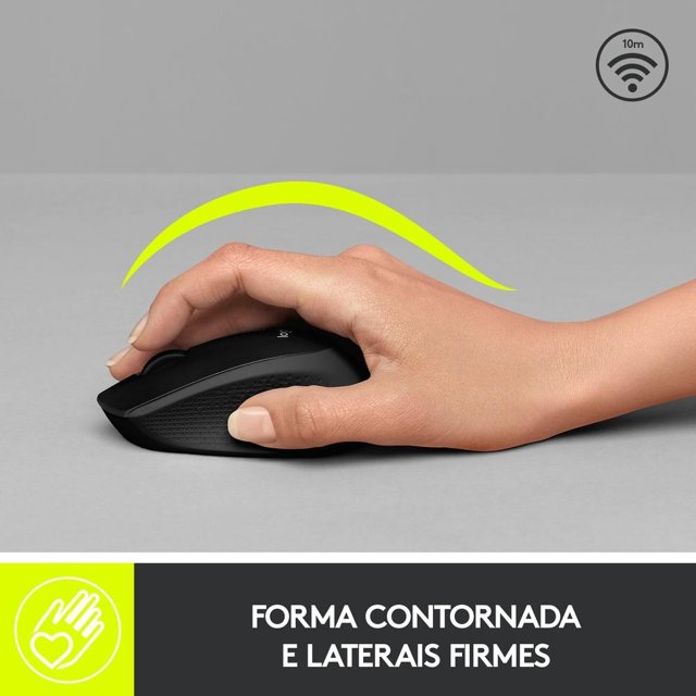 Mouse Logitech M280 1000dpi Preto Sem Fio | STARTEC MACAE INFORMÁTICA ...
