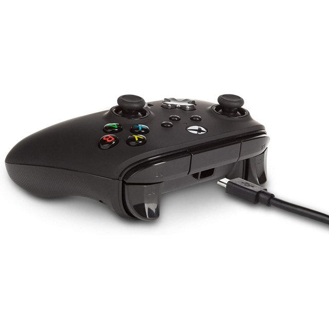 PowerA Enhanced Wired Controller for Xbox - Black, Gamepad, Wired Video ...
