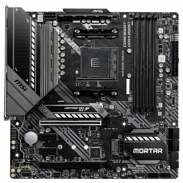 PLACA MAE MSI MORTAR, AMD AM4, MATX, DDR4 - MAG B550M MORTAR | STARTEC ...