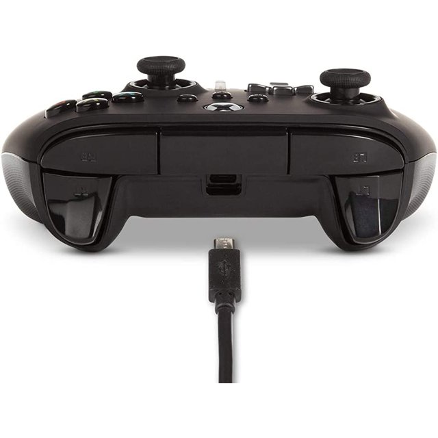 PowerA Enhanced Wired Controller for Xbox - Black, Gamepad, Wired Video ...