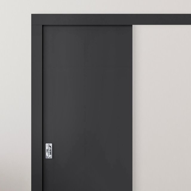Porta Interna de Correr Revestida de PVC T-00 | Turen