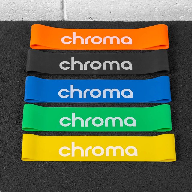 Kit Mini Band Chroma - 5 Intensidades | Chroma Fitness