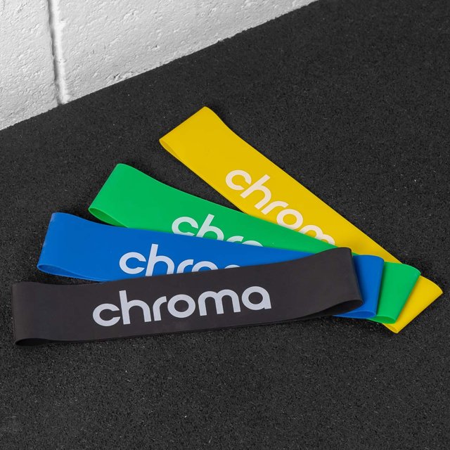 Kit Mini Band Chroma - 4 Intensidades | Chroma Fitness