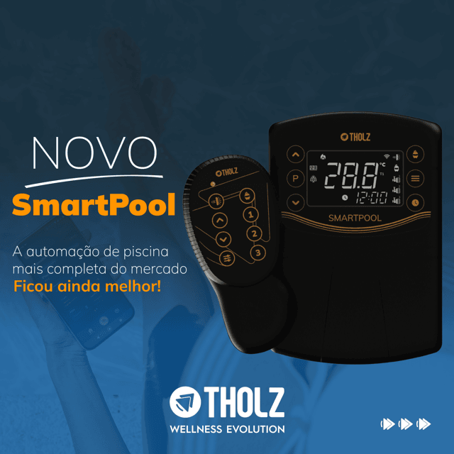 Central de Automação Novo Smartpool 200w Tholz - MTZ1462N | Hofftech