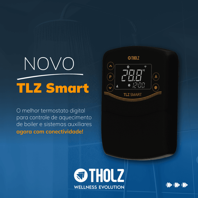 Termostato Digital Com Programador Smart Tlz 1516- Tholz | Hofftech