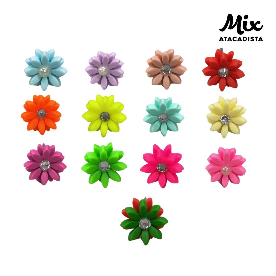 18003 - ENFEITE DE CHIMARRÃO MINI FLOR - MOD.03 | Mix Atacadista