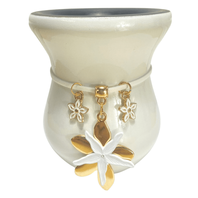 18026-PULSEIRA DE CUIA PINGENTE FLOR -MOD.17 | Mix Atacadista