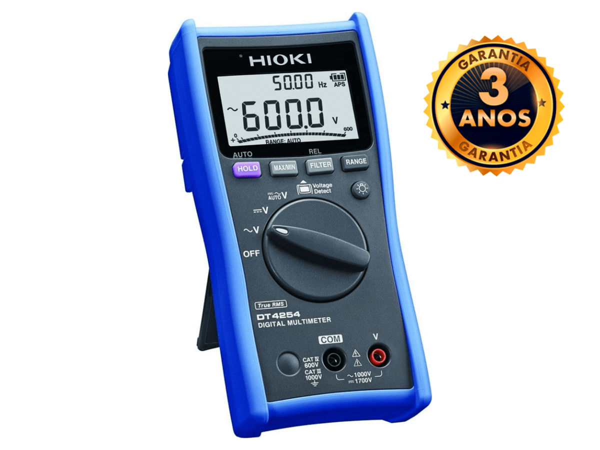 Multímetro Digital TRUE-RMS 1700VDC DT4254 Hioki | Raisa Produtos Eletrônicos