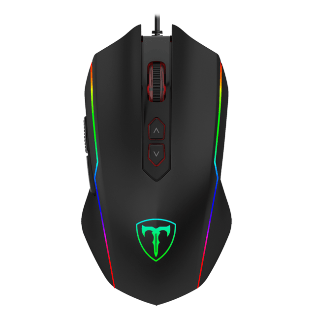 MOUSE GAMER T-DAGGER SERGEANT RGB 4.800DPI PRETO T-TGM202RGB V1 ...