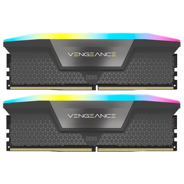 MEMÓRIA RAM CORSAIR VENGEANCE RGB DDR5 32GB (2X16GB) 5200MHZ ...