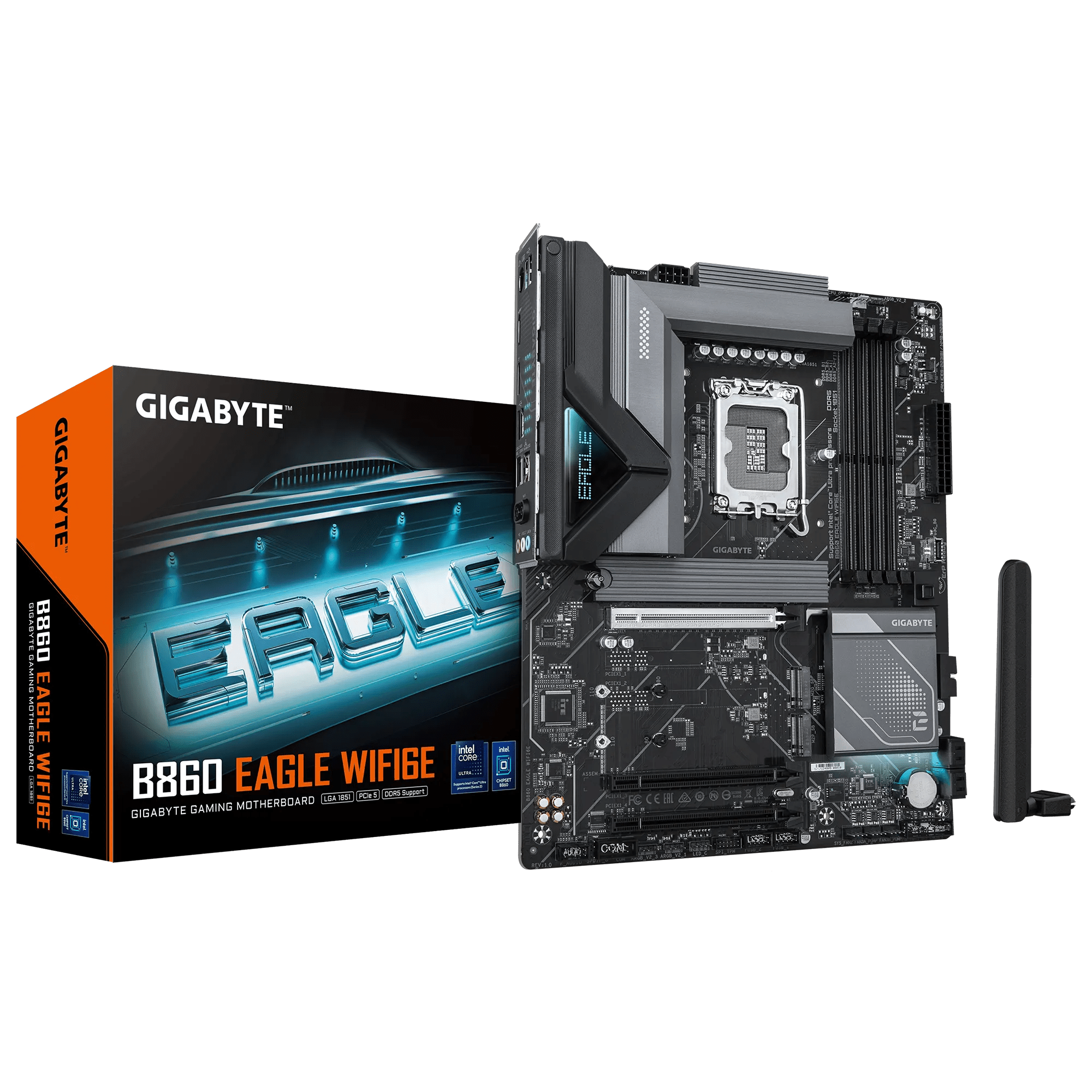 PLACA MÃE GIGABYTE B860 EAGLE WIFI SOCKET LGA 1851 / DDR5 | CHIPWARE ...