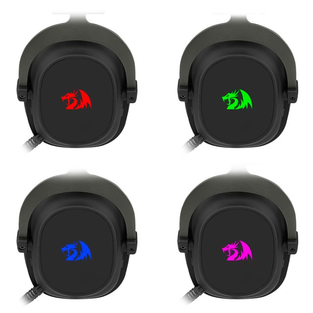 HEADSET GAMER REDRAGON ZEUS PRO SEM FIO RGB PRETO H510-PRO / 7.1 ...
