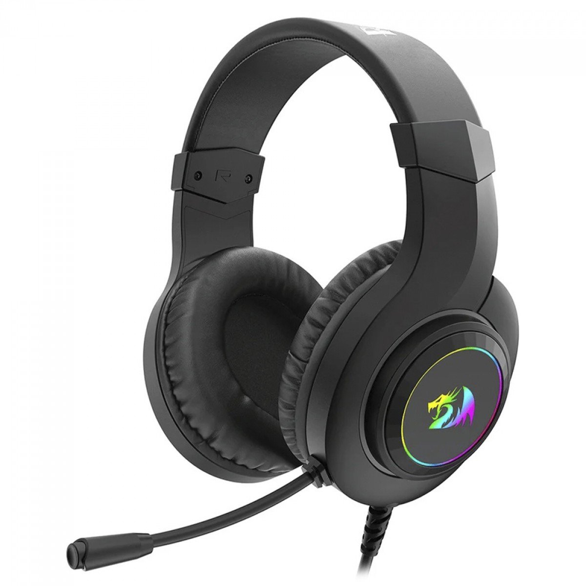 HEADSET GAMER REDRAGON HYLAS H260RGB PRETO RGB / USB+3.5MM MÚLTIPLAS PLATAFORMAS | CHIPWARE ...